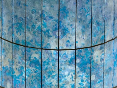 POLICROMO COBALTO Mosaic By Antique Mirror