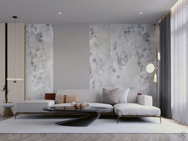 CRISTALLO AZUR Natural quartz By Antolini®