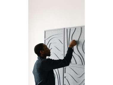 WAVE TILE Acoustic panel By Arturel
