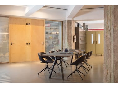 B-AROUND | Rectangular table By RS Barcelona design Toni Pallejà