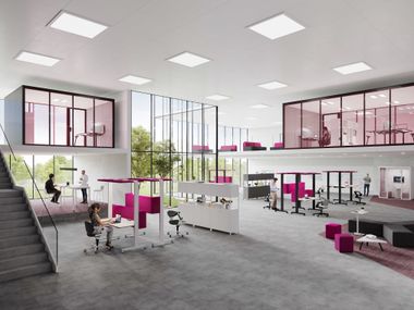 BALANCE.CHAIR Ergonomic swivel office chair with 5-Spoke base By König ...