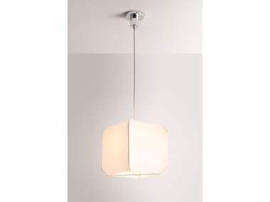 BALI Bamboo fibre pendant lamp By Danese Milano | design Bruno Munari