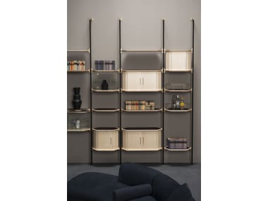 LIBELLE Open bookcase By Baxter | design Pietro Russo