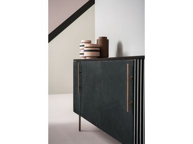 PLISSÉ MDF sideboard with doors By Baxter | design Draga & Aurel