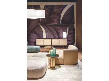 SCARLET NATURAL POIS Rug By Baxter | design Draga & Aurel