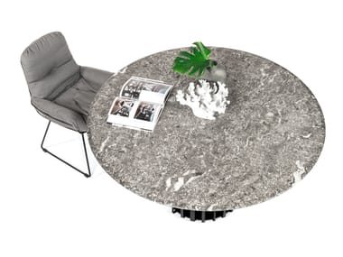 BC 07 BASKET OUTDOOR | Round table By JANUA design Hoffmann Kahleyss