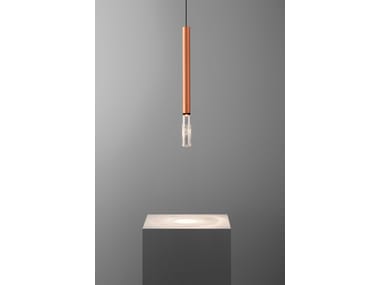BEAM STICK GLASS LED glass pendant lamp By Olev | design Marc Sadler