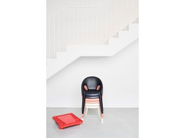 BELL CHAIR Stackable recycled polypropylene chair By Magis