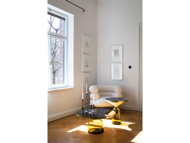 BELL SIDE TABLE BRASS By ClassiCon design Sebastian Herkner