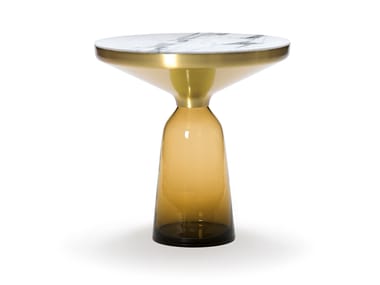 BELL SIDE TABLE BRASS By ClassiCon design Sebastian Herkner