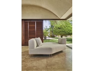 BELT AIR Sectional fabric garden sofa By Varaschin