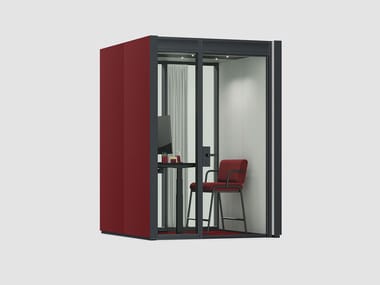 NOOXS Think Tank Akustikkabine By BENE | design Pearson Lloyd