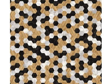 STUDIO MOODS - BIG HEXAGON LVT flooring By IVC Commercial