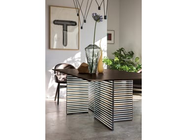 BIG WAVE Tavolo By Fiam Italia | design Ludovica + Roberto Palomba