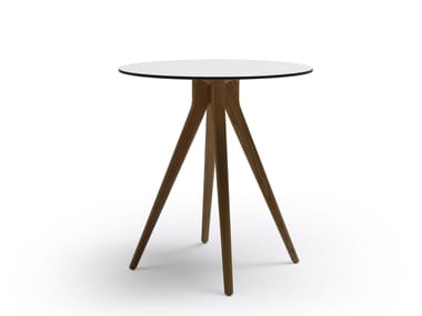 Round HPL table BILLY By Quinti Sedute