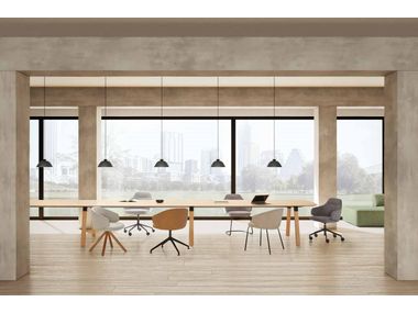 BINAR 60 | Trestle-based chair By INCLASS