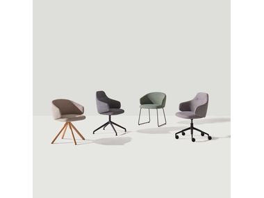 BINAR 60 | Trestle-based chair By INCLASS