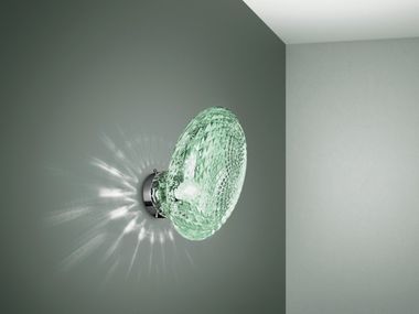 BITTA Glass wall lamp / ceiling lamp By Sylcom | design Paolo Francesco ...
