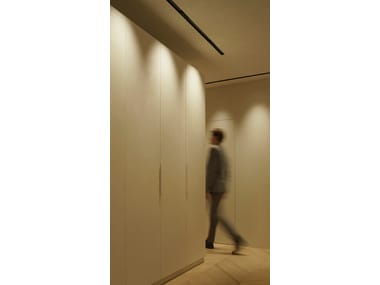 BLACK FOSTER CUSTOM ASYMMETRIC Ceiling mounted aluminium linear ...