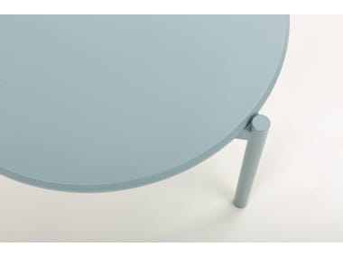 BLADE COFFEE Low round MDF coffee table By True Design | design ...