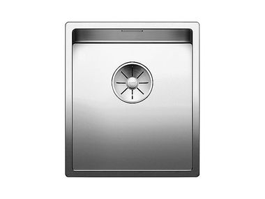 Single flush-mounted stainless steel sink BLANCO CLARON 500-IF By Blanco
