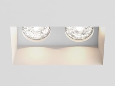 BLANCO TWIN FIXED Recessed LED multiple plaster spotlight By Astro Lighting