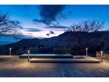 BLEND LED die cast aluminium bollard light By Platek