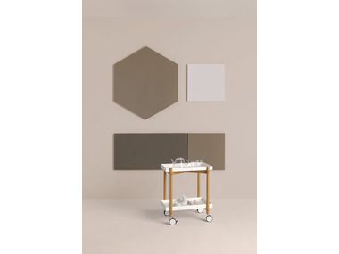 LESSEN BLOC Woven vinyl Acoustic wall panel By VERTISOL INTERNACIONAL