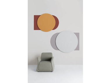 LESSEN BLOC Woven vinyl Acoustic wall panel By VERTISOL INTERNACIONAL