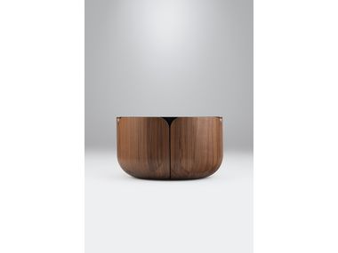 BLOOM Round coffee table in marble and solid wood By Milla & Milli ...