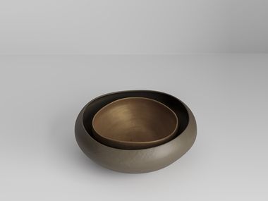 BLOOM Ceramic materials bowls set By PROF