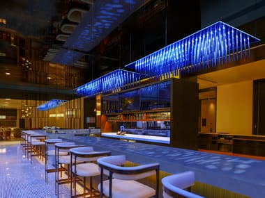 BLUE GRASS Pendant lamp By puff buff