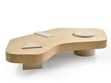 BOLD Wooden coffee table By Sancal | design Studiopepe