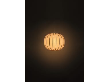BOMBORI Handmade japanese paper pendant lamp By DE PADOVA