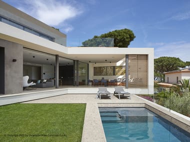 BOOST MIX Porcelain stoneware outdoor floor tiles with stone effect By ...