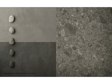 BOOST MIX Porcelain stoneware outdoor floor tiles with stone effect By ...