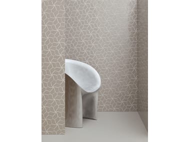 BOTANICA FLOWER GREY GLOSSY Flooring By Mutina | design Tokujin Yoshioka