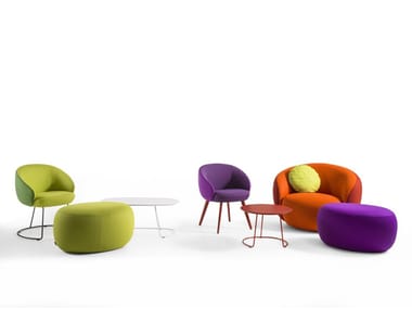 BOTERO MIGNON Round multi-layer wood coffee table By Sesta | design Act ...