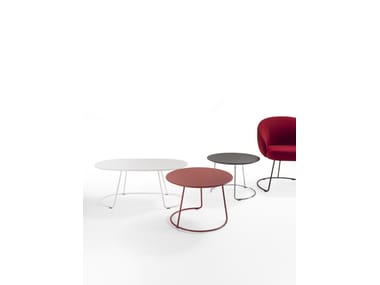 BOTERO MIGNON Round multi-layer wood coffee table By Sesta | design Act ...