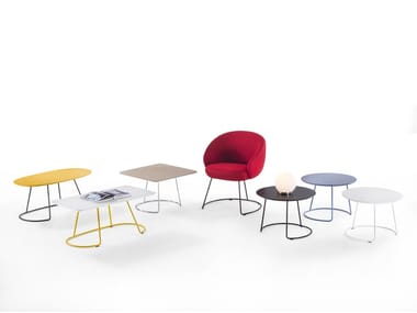 BOTERO MIGNON Round multi-layer wood coffee table By Sesta | design Act ...