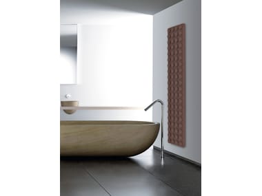 Hot-water electric steel decorative radiator BRICK By SCIROCCO H design ...