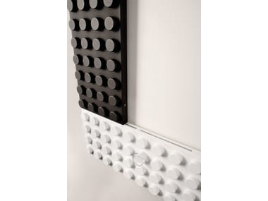 Hot-water electric steel decorative radiator BRICK By SCIROCCO H design ...