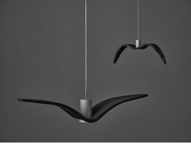NIGHT BIRDS MINI LED glass pendant lamp By BROKIS