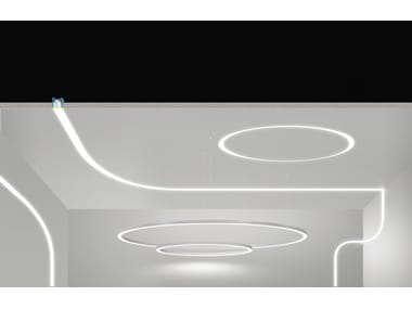 BROOKLYN ROUND | Linear lighting profile Ceiling mounted extruded ...