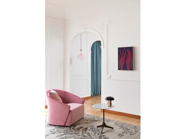 BUSTIER Armchair By Saba Italia | design Giuseppe Viganò