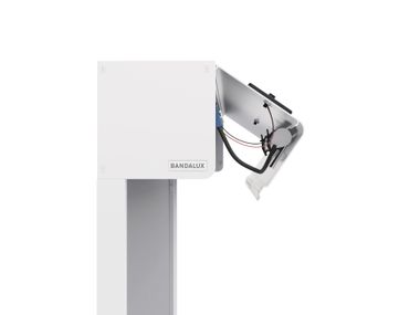 B-BOX SOLAR Box motorized fabric awning By Bandalux