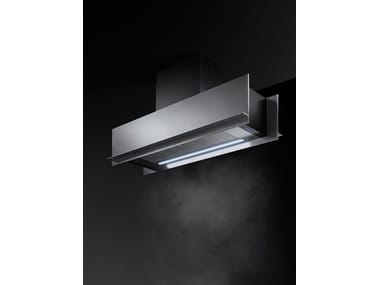 MOOD 1KMDI12 Stainless steel island hood with integrated lighting By ...