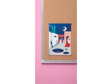 Basic pinboard Notice board By Made Design