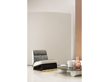 GRETA SPECIAL EDITION PRINTED Poltrona By Baxter | design Draga & Aurel