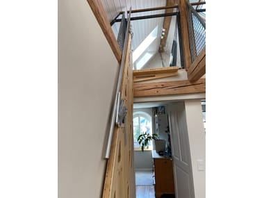 Bcompact Bamboo Folding Staircase Bamboo folding staircase By Bcompact